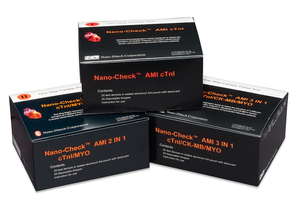 Тест-полоска Nano-Ditech Nano-CheckTM AMI 3 in 1 - купить по выгодной цене